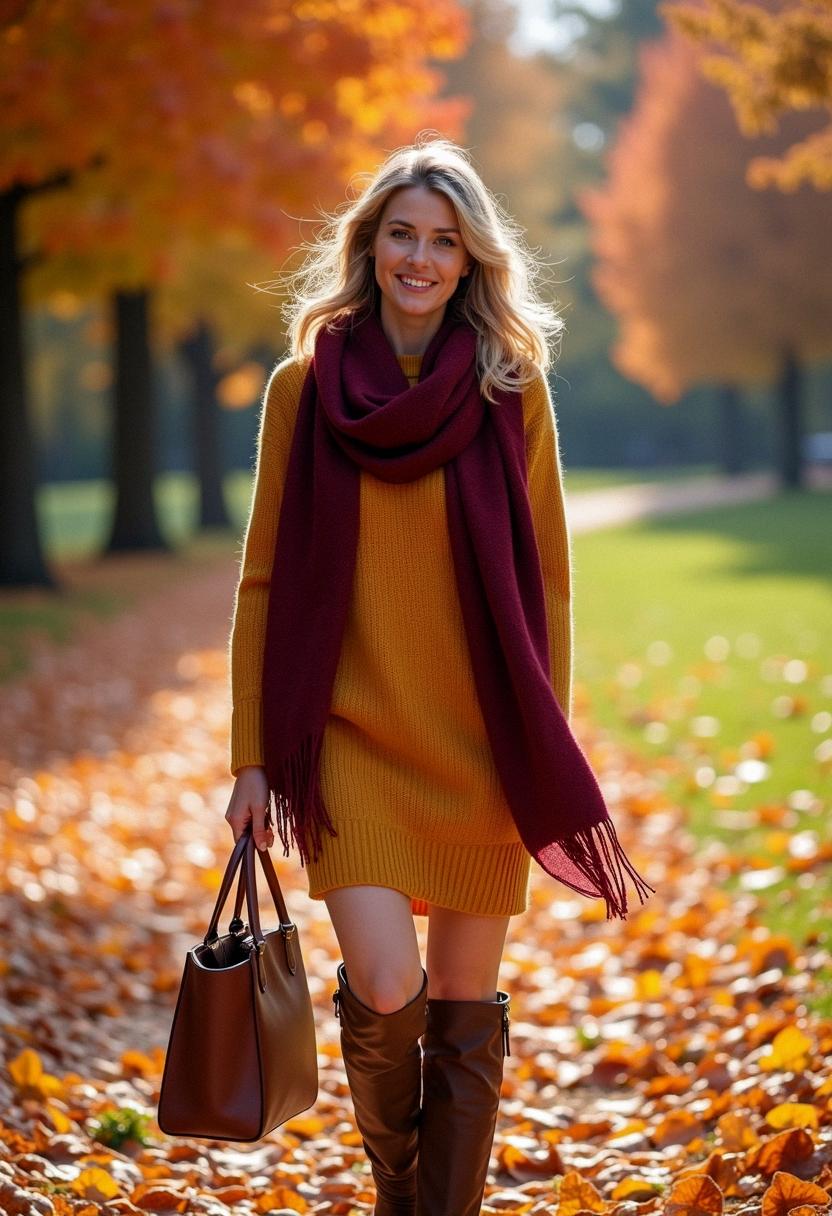 Chic Fall Dress Outfit Ideas - The Chic Tribe
