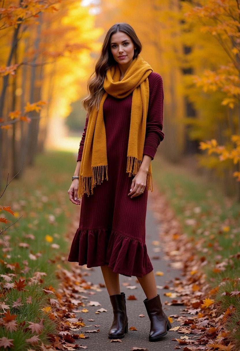 Chic Fall Dress Outfit Ideas - The Chic Tribe