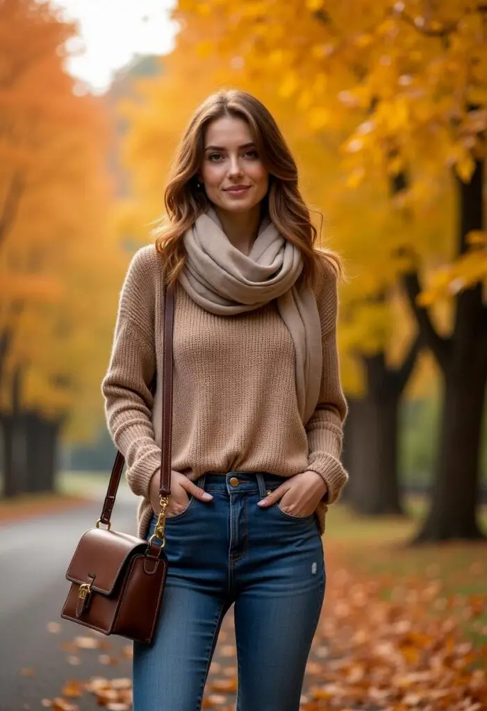 Perfect Fall Jeans Outfit Ideas - The Chic Tribe