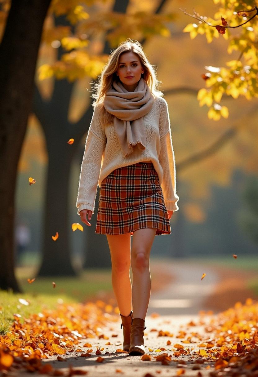 Chic Fall Skirt Outfit Ideas - The Chic Tribe