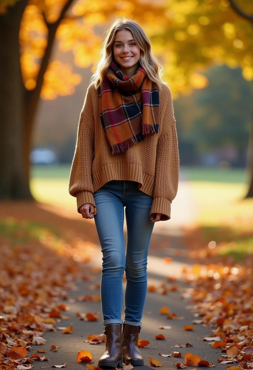 Trendy Fall Outfit For Teens - The Chic Tribe