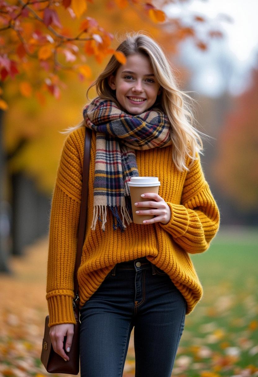 Trendy Fall Outfit For Teens - The Chic Tribe