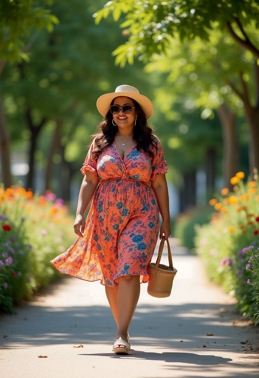 Stylish Plus Size Summer Outfit Ideas - The Chic Tribe