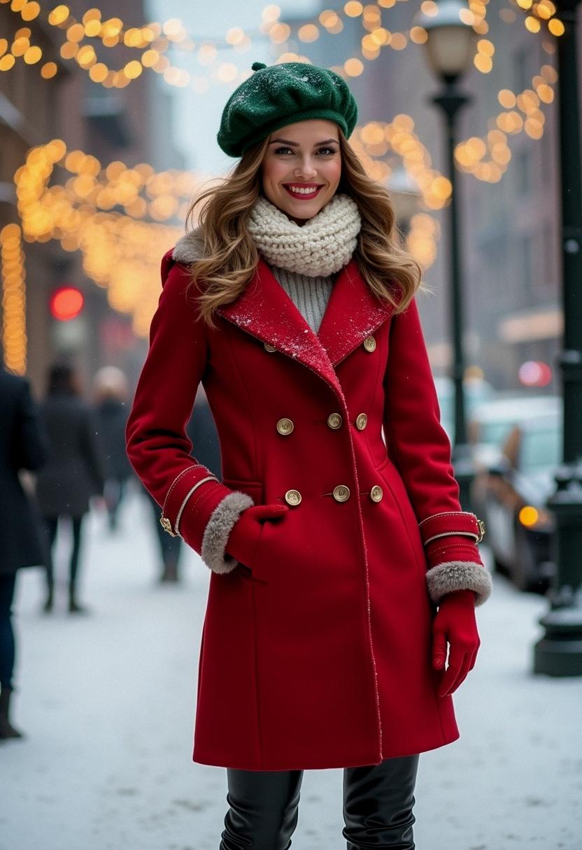 Chic Winter Outfit For Christmas - The Chic Tribe
