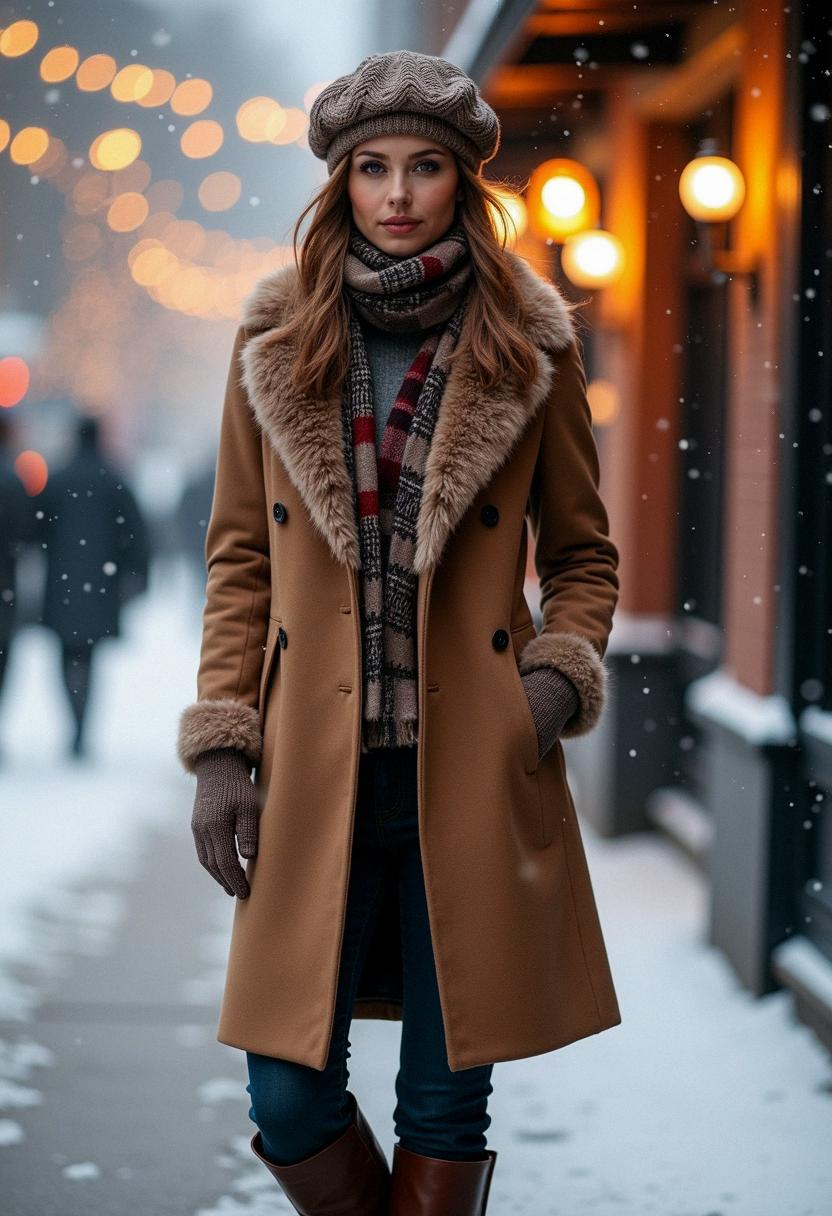 Chic Winter Outfit Dressy Ideas - The Chic Tribe