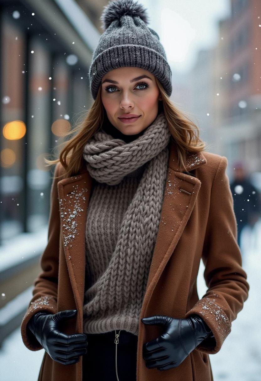 Cozy Winter Outfit Layered Style - The Chic Tribe