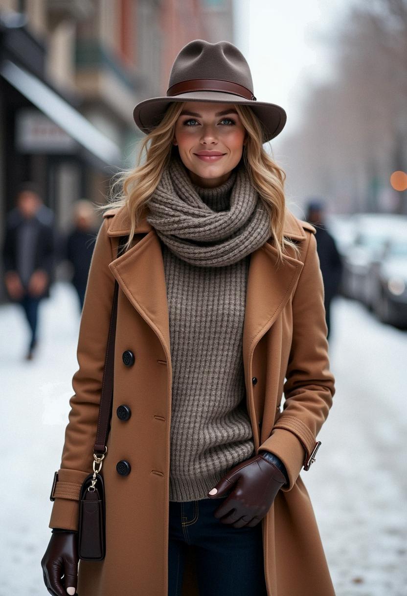 Cozy Winter Outfit Layered Style - The Chic Tribe
