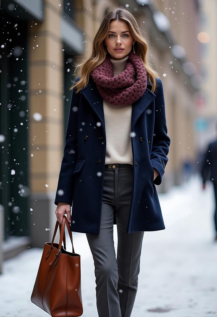 Best Winter Outfit For Work - The Chic Tribe