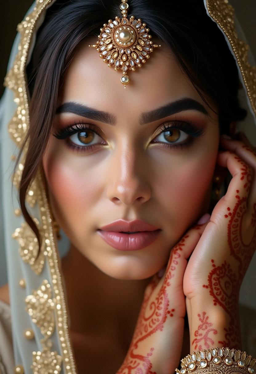 Stunning Arabian Makeup Bride Tips - The Chic Tribe