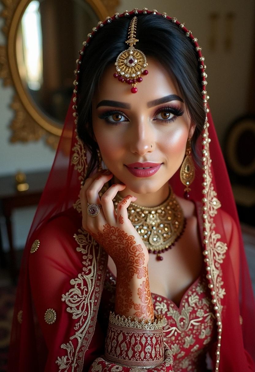 Stunning Arabian Makeup Bride Tips - The Chic Tribe