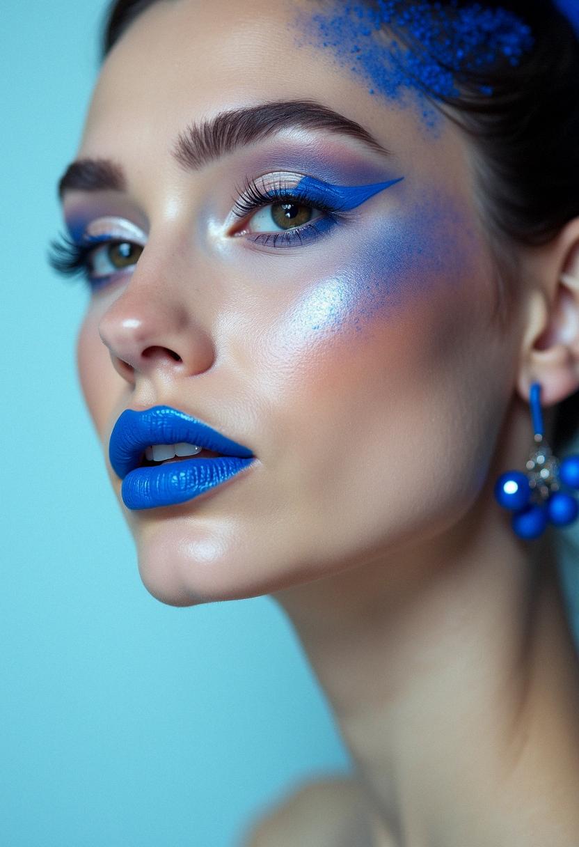 Embrace The Blue Lips Aesthetic Today - The Chic Tribe