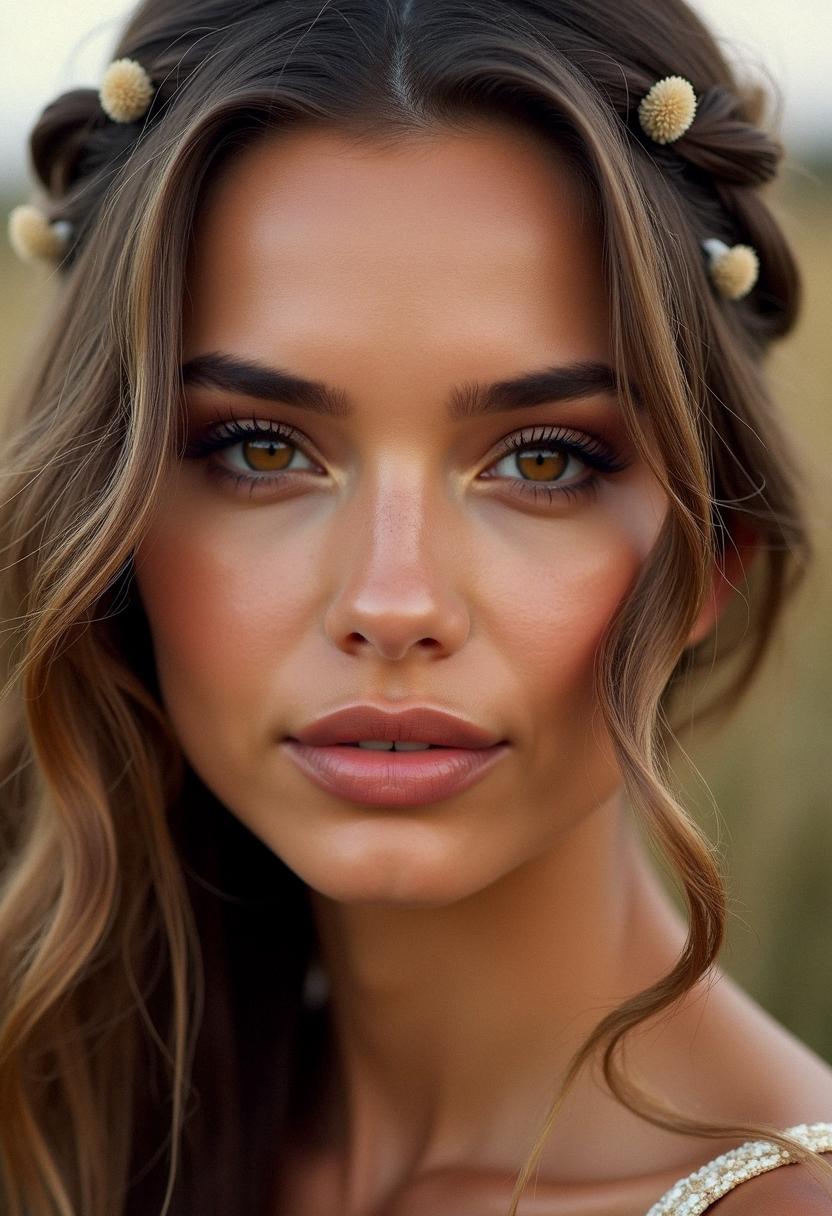 Boho Makeup Hazel Eyes Tips - The Chic Tribe