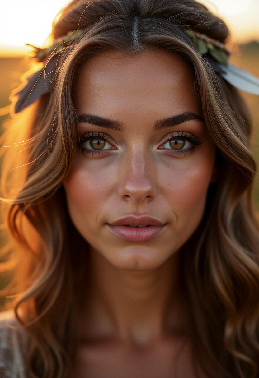 Boho Makeup Hazel Eyes Tips - The Chic Tribe
