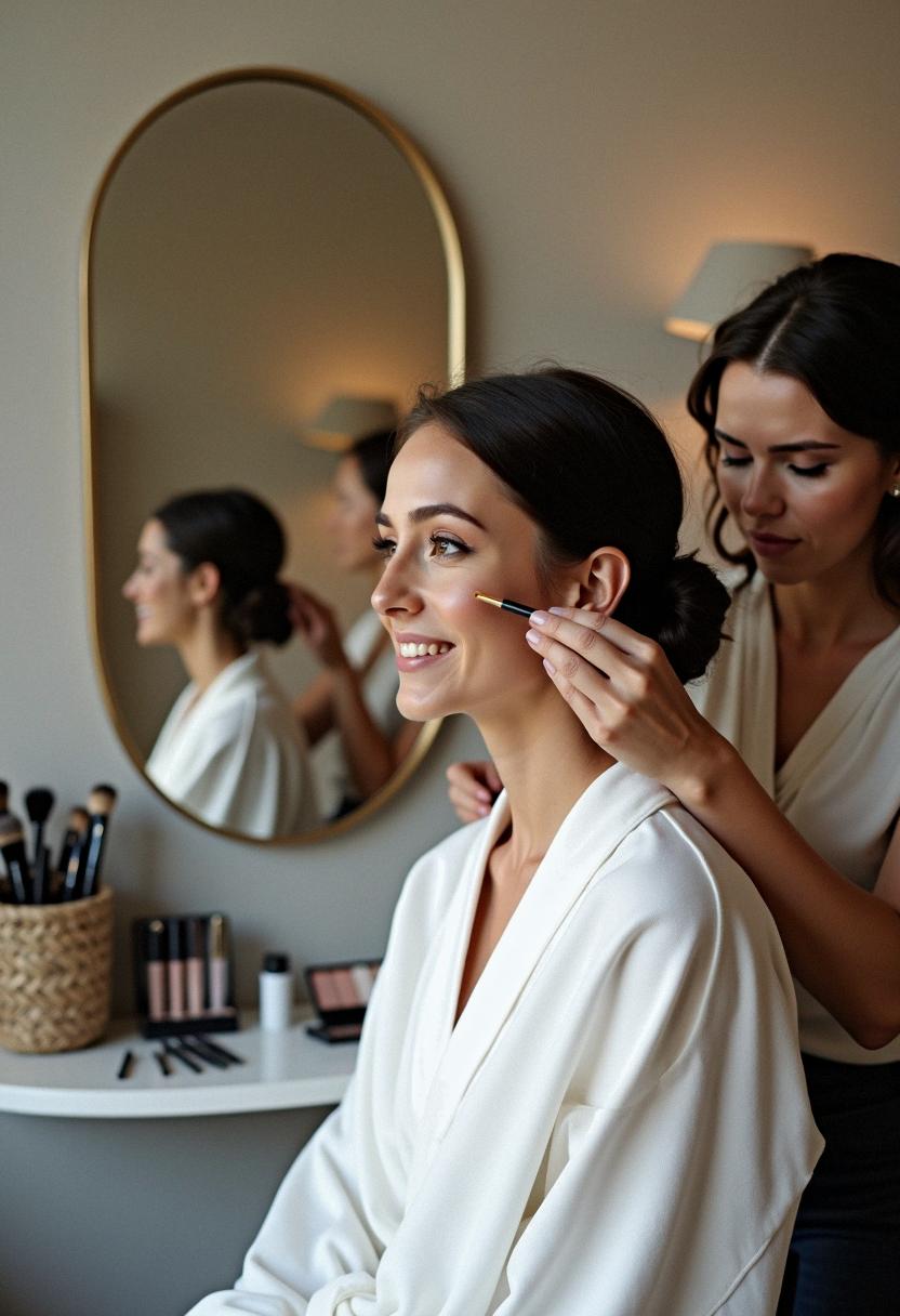 Effortless Bridal Makeup Minimal Look - The Chic Tribe