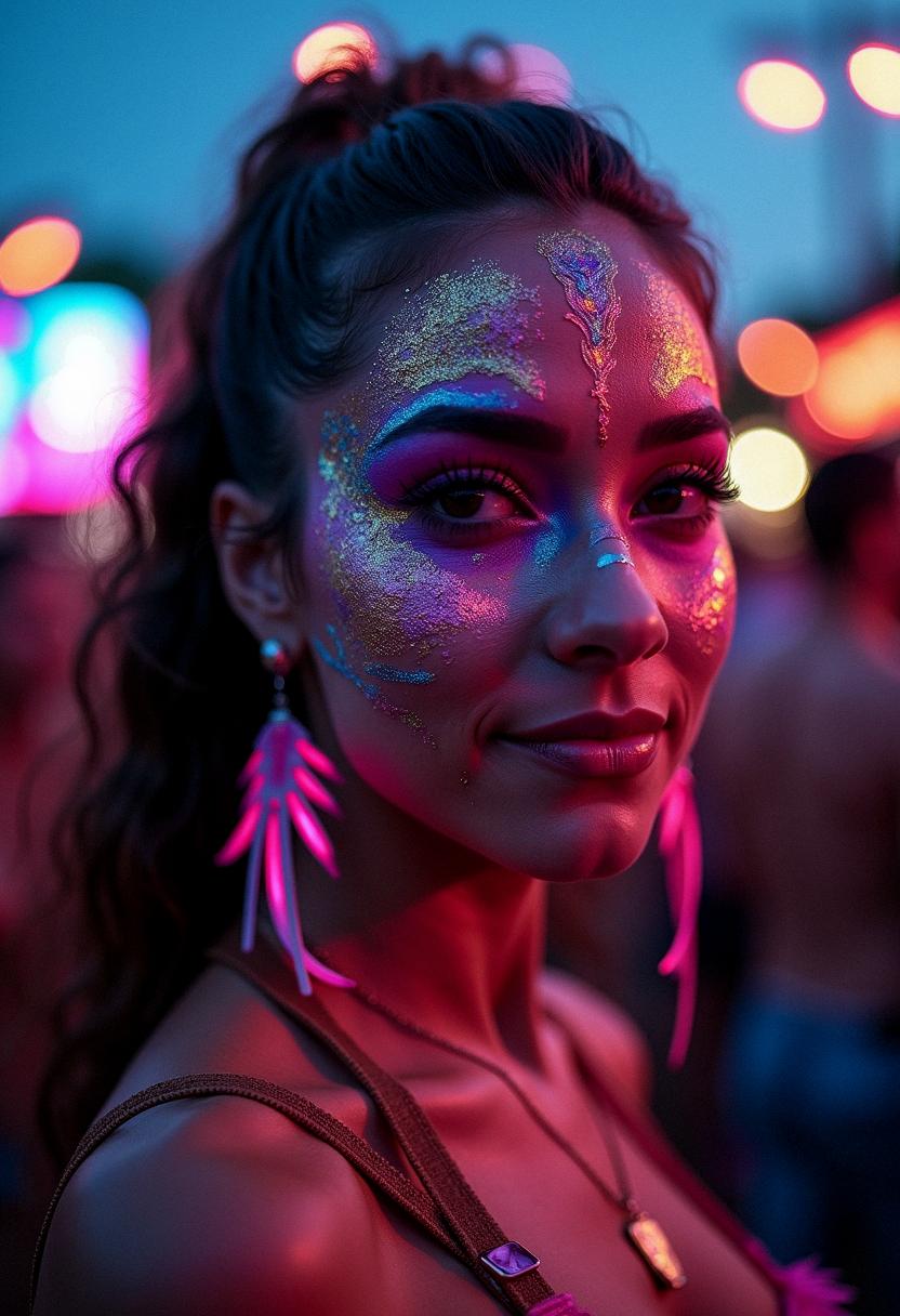 Festival Makeup Rave: Bold Looks Guide - The Chic Tribe