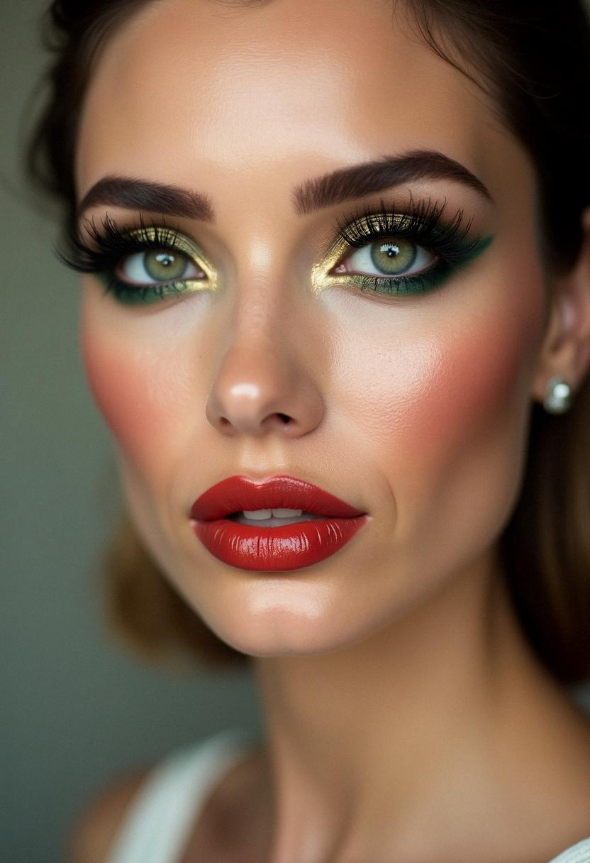 Formal Makeup Tips For Green Eyes - The Chic Tribe