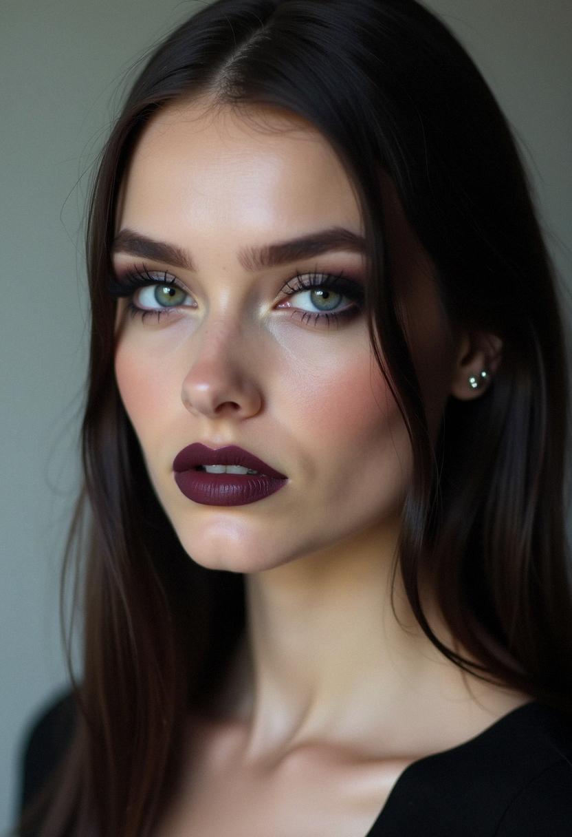Gothic Makeup Minimal: Effortless Elegance - The Chic Tribe