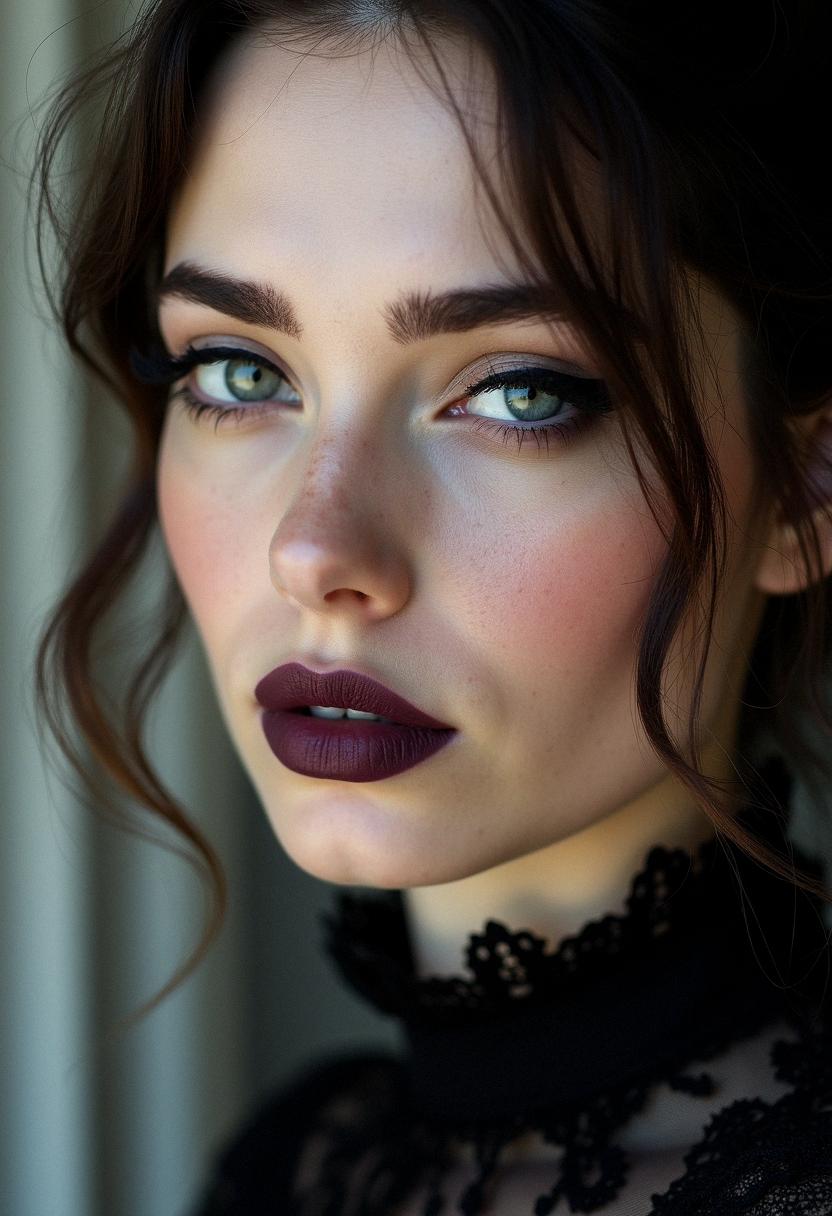 Gothic Makeup Minimal: Effortless Elegance - The Chic Tribe