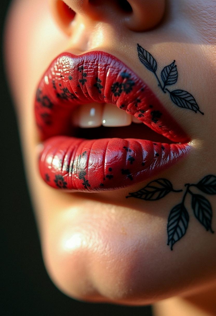 Lips Tattoo Trends & Tips - The Chic Tribe