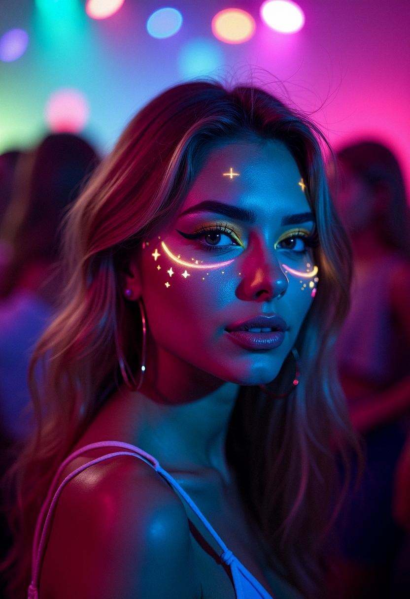 Neon Makeup Rave: Bold And Vibrant Looks - The Chic Tribe