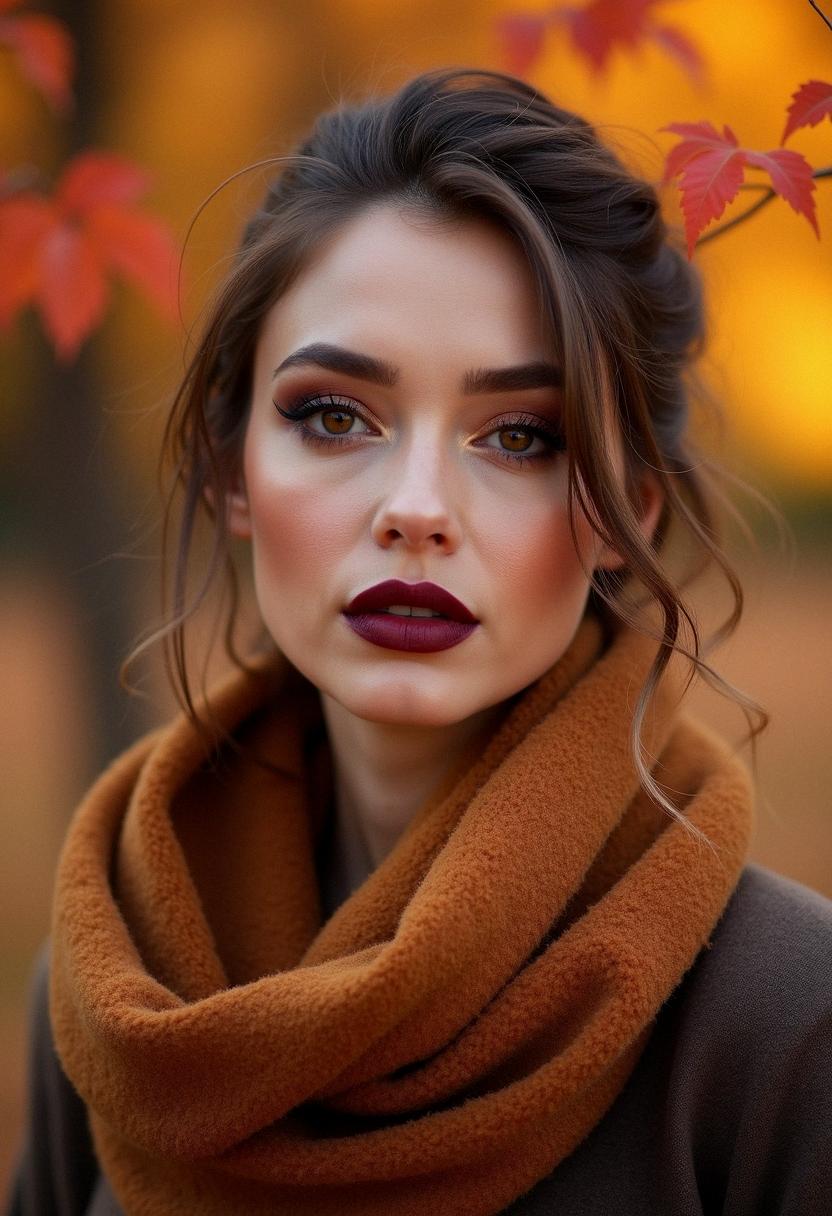 Bold And Strong Autumn Makeup Trends - The Chic Tribe