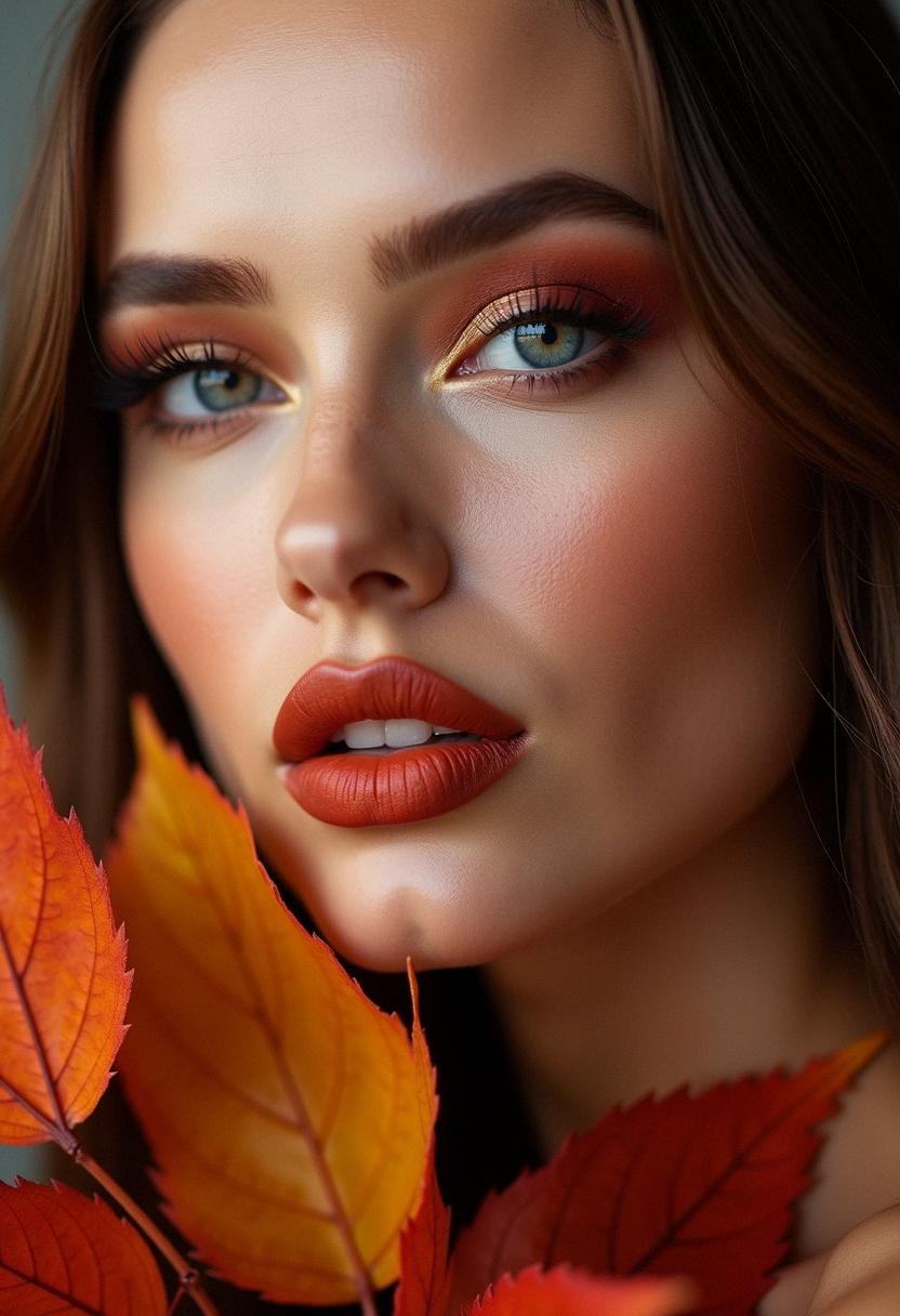 Bold And Strong Autumn Makeup Trends - The Chic Tribe