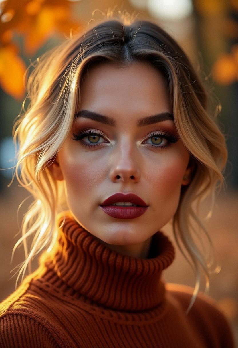 Bold And Strong Autumn Makeup Trends - The Chic Tribe