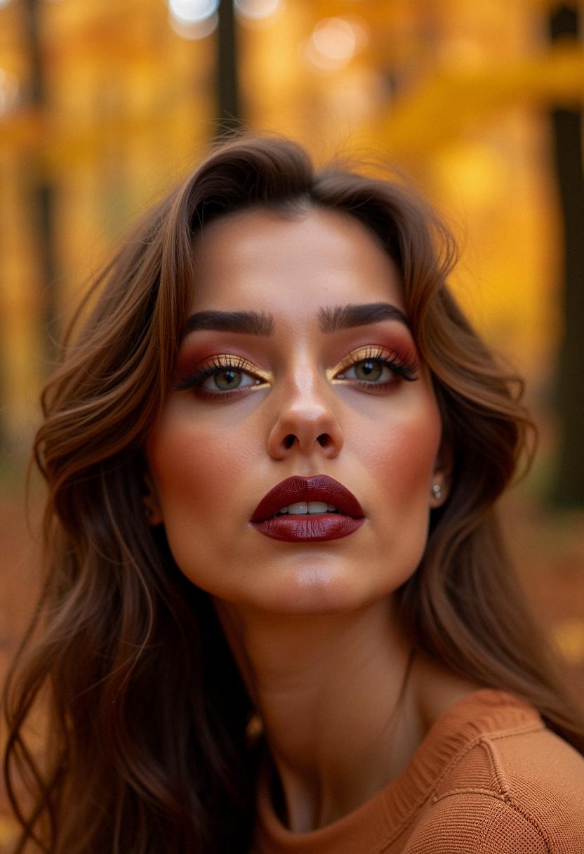 Bold And Strong Autumn Makeup Trends - The Chic Tribe