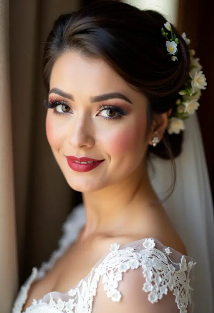 Traditional Wedding Makeup Bride Tips - The Chic Tribe
